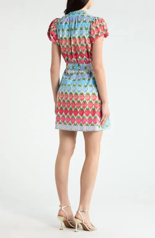 SUGARLIPS Berry Burst Cotton Mini Dress