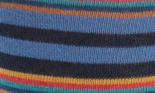 Paul Smith Nolan Stripe Cotton Blend Dress Socks