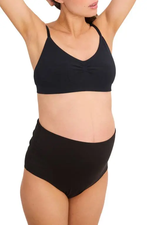 Hatch Collection The All-tri Maternity/nursing Bra - Black