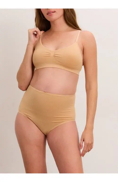 Hatch Collection The All-tri Maternity/nursing Bra - Sand