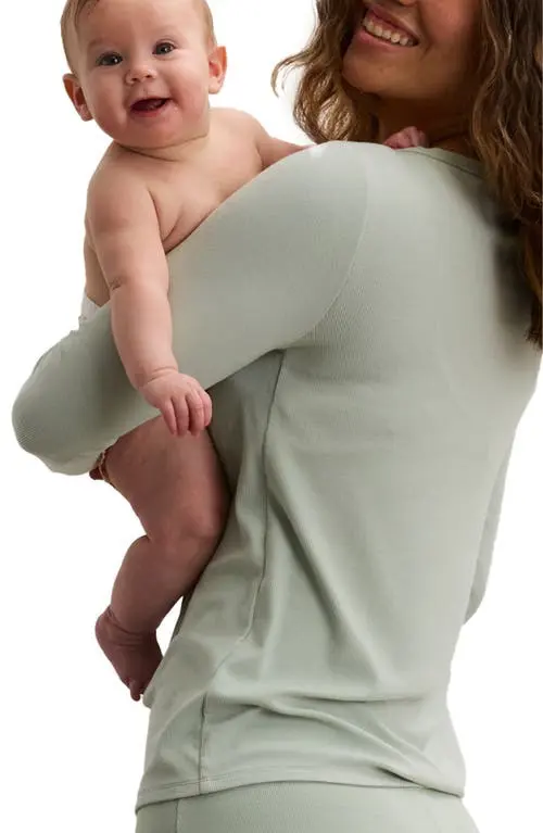 Hatch Collection Ribbed Nursing Cardigan