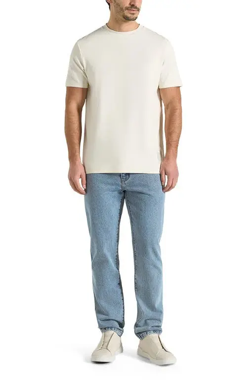 Manière De Voir Tapered Fit Jeans - Mid Blue