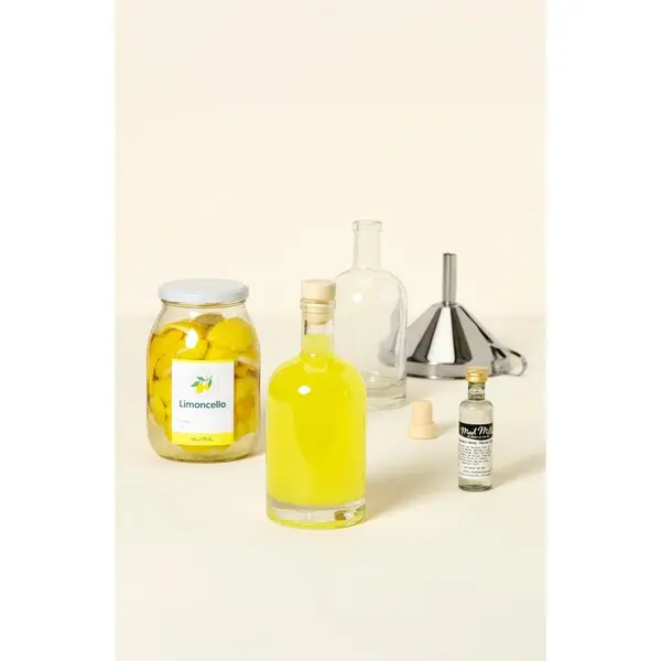 UNCOMMON GOODS Homemade Limoncello Kit - Yellow