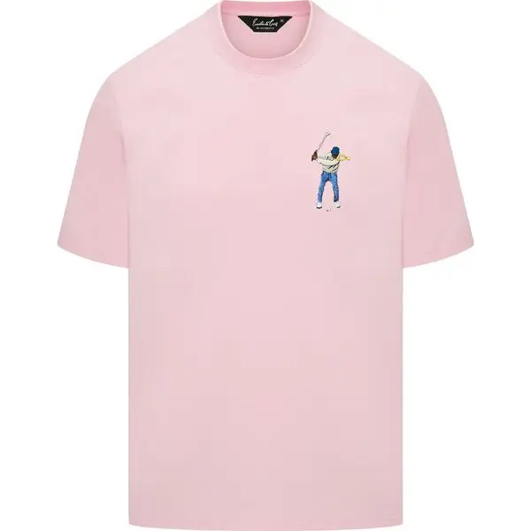 EASTSIDE GOLF Core Swingman T-shirt - Icy Pink