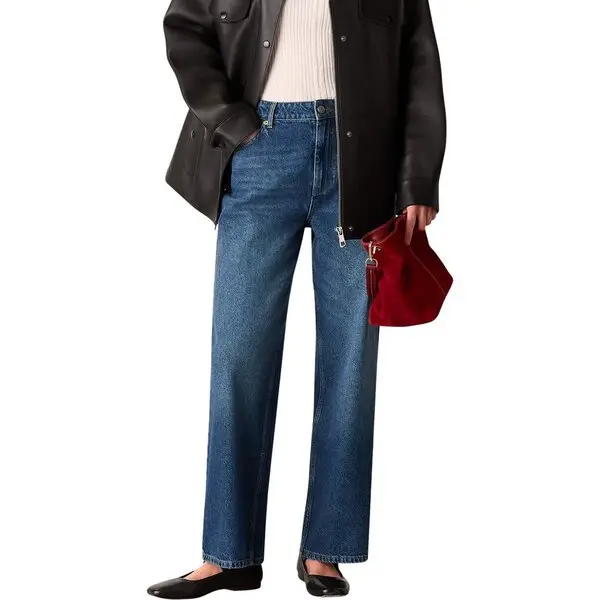 Whistles Straight Ankle Jeans