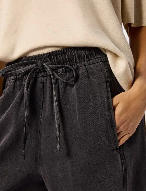 Whistles Casual Denim Barrel Trouser