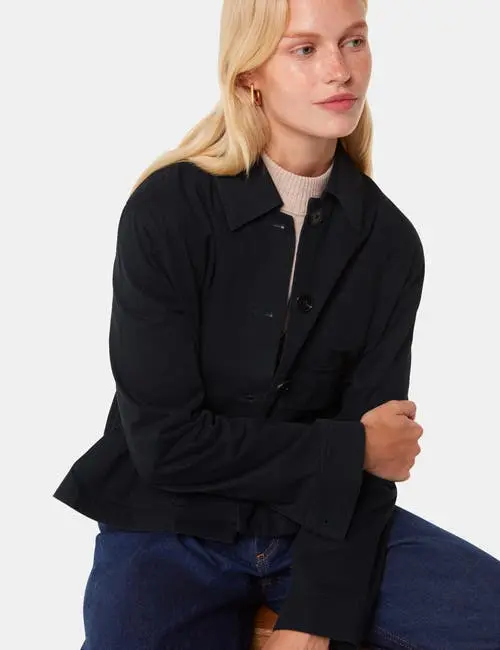 Whistles Marie Boxy Casual Jacket