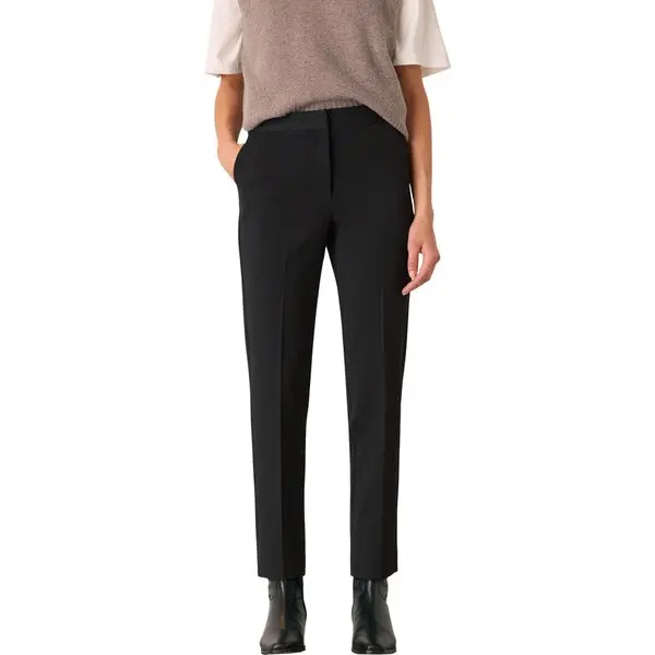 Whistles Lily Cigarette Trousers - Black