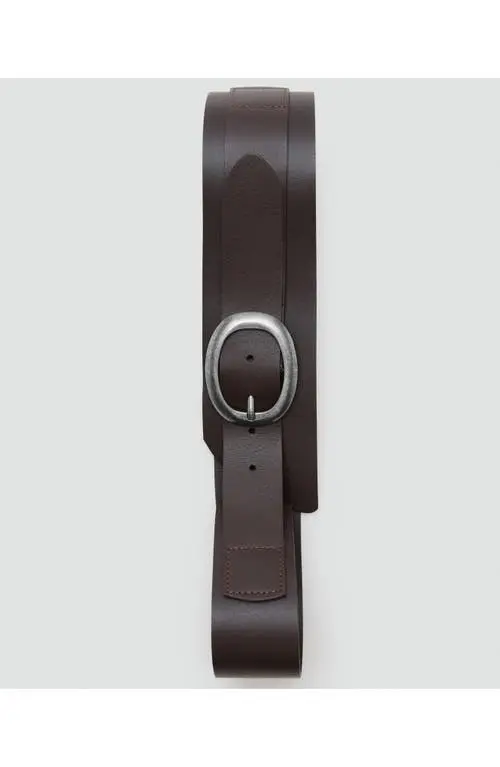 Mango Leather Obi Belt
