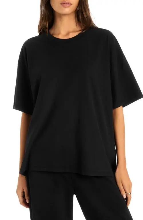Vitamin A® Oversized Boyfriend T-shirt - Black