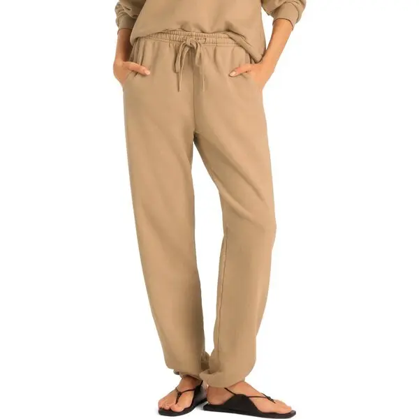 Vitamin A® Dawn Classic Cotton Sweatpants - Latte