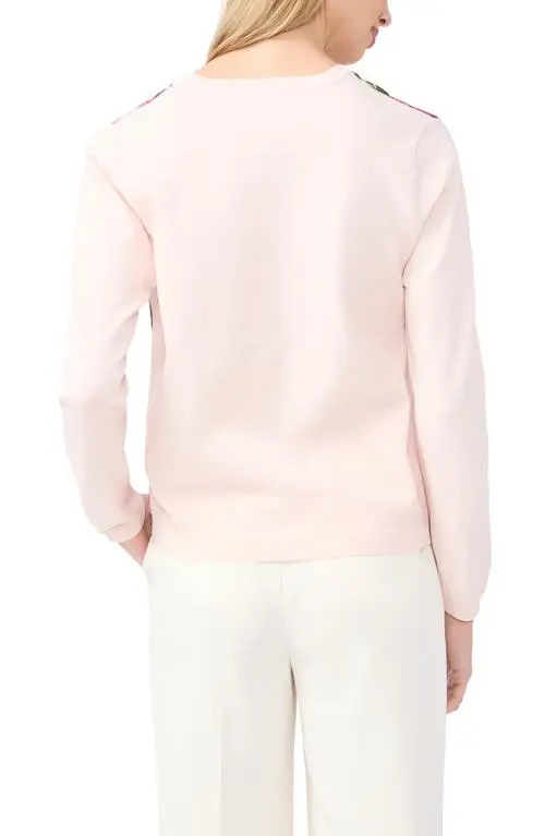 Ted Baker London Lisa Mixed Media Cardigan