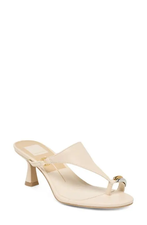 Dolce Vita Toe Loop Sandal - Bone Leather
