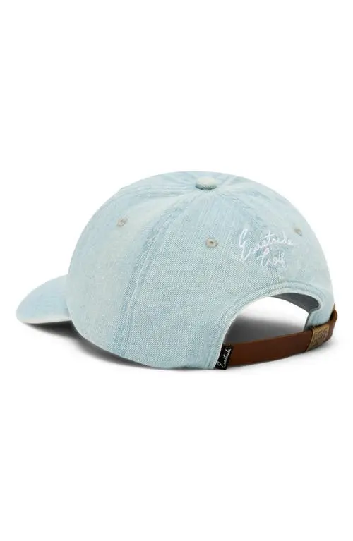 EASTSIDE GOLF Swingman Embroidered Denim Baseball Cap - Indigo