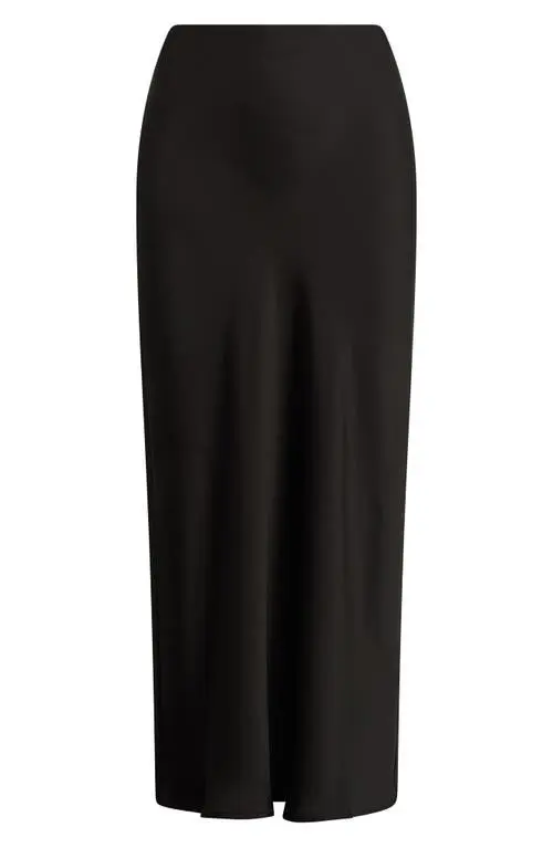 FAVORITE DAUGHTER The Favorite Satin Skirt - Black