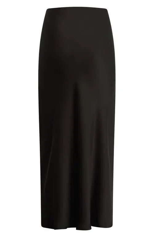 FAVORITE DAUGHTER The Favorite Satin Skirt - Black