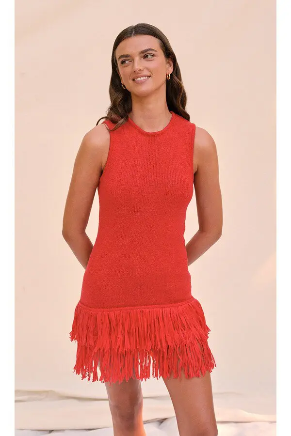 Saylor Mick Dress - Red