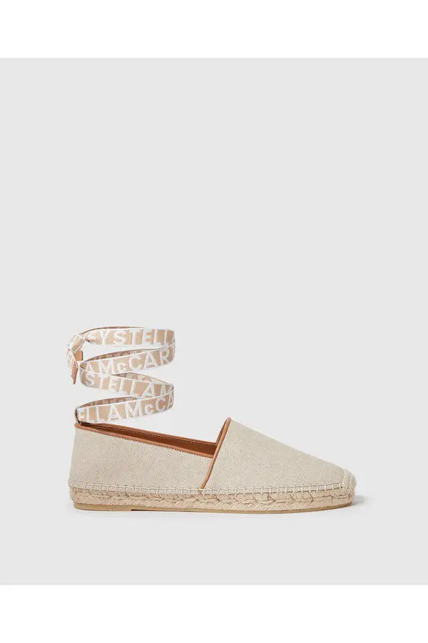 Stella McCartney Gaia Flat Sandals - Red