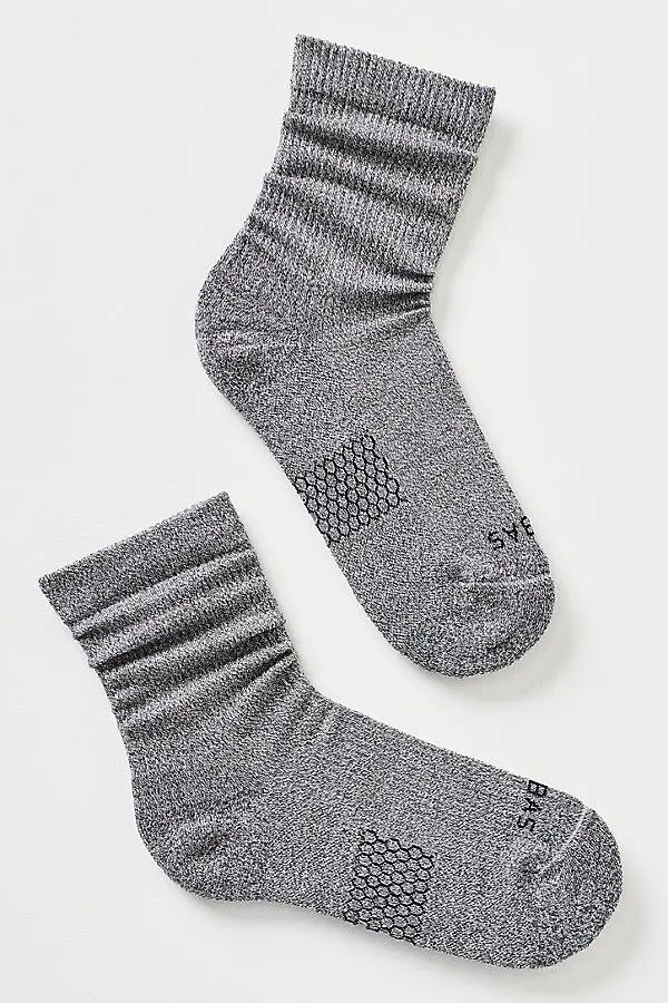 BOMBAS Core Crew Socks - Charcoal