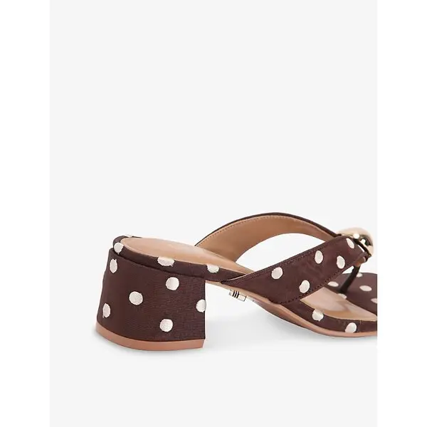 Carvela Sorano Woven Block-heel Sandals