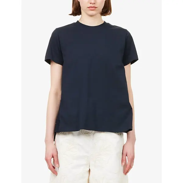Moncler Embroidered Logo T-shirt