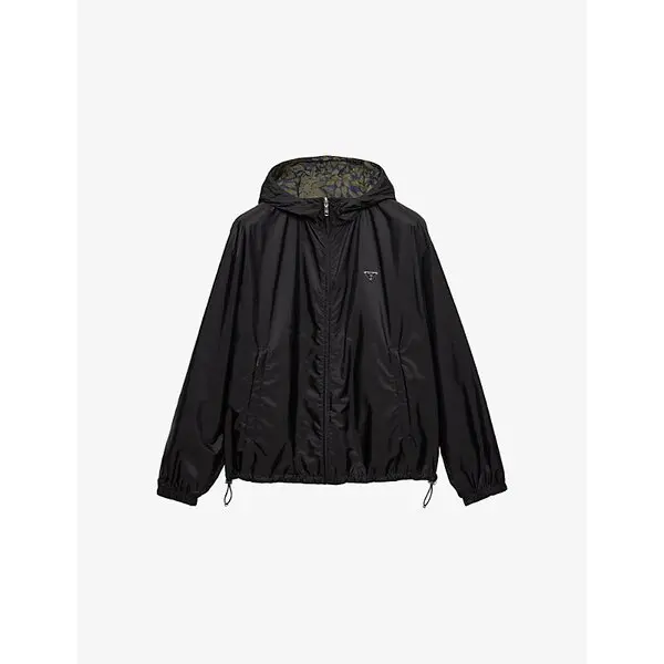 Prada Re-nylon Reversible Jacket - Black