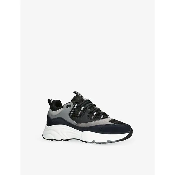 CLEENS Aero Runner Trainers - Blk/blue