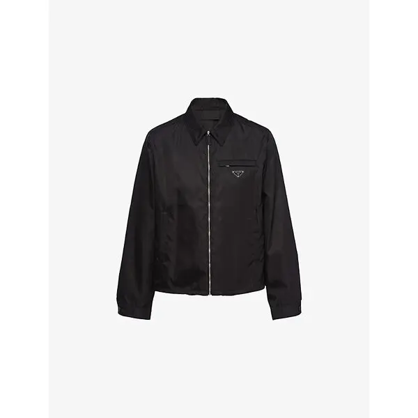 Prada Re-nylon Blouson Jacket - Black