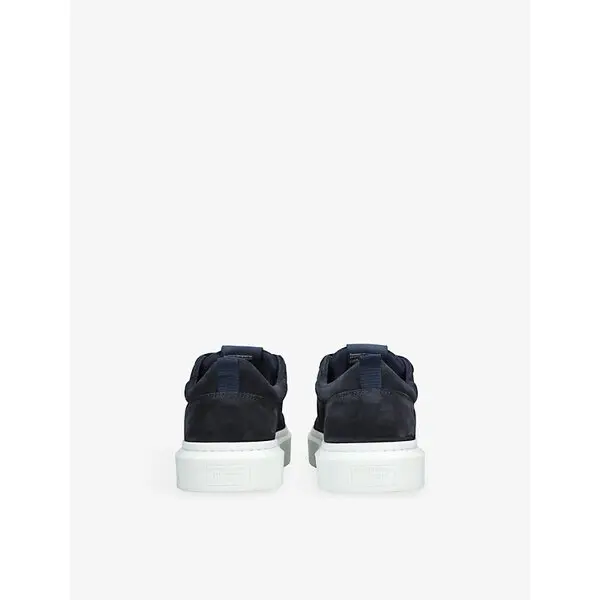 CLEENS Ace Suede Trainers - Navy