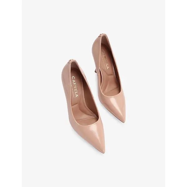 Carvela Incanto Faux-leather Pumps - Beige