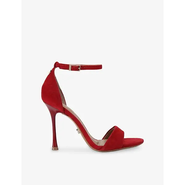 Carvela Incanto Suede Heeled Sandals - Red