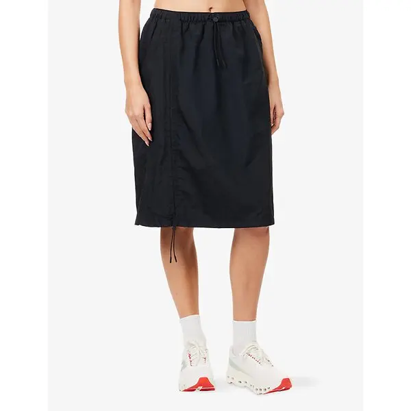 On Nylon Midi Skirt - Black