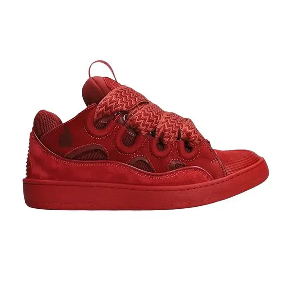 LANVIN Curb Sneakers - Red