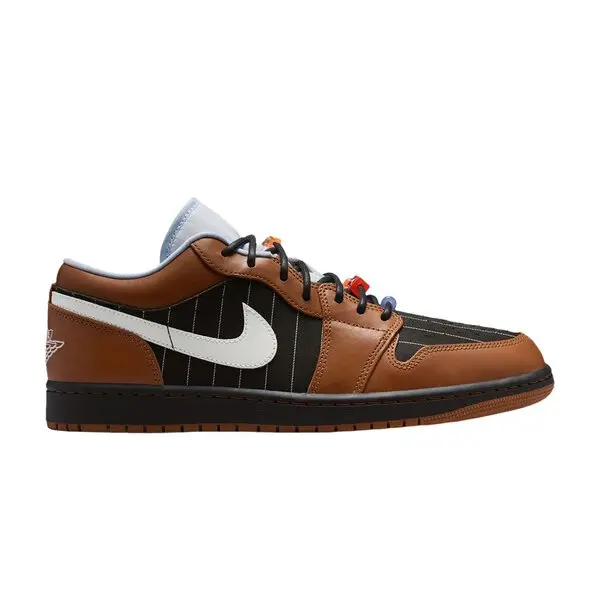 JORDAN 1 Low Se Pinstripes - Brown