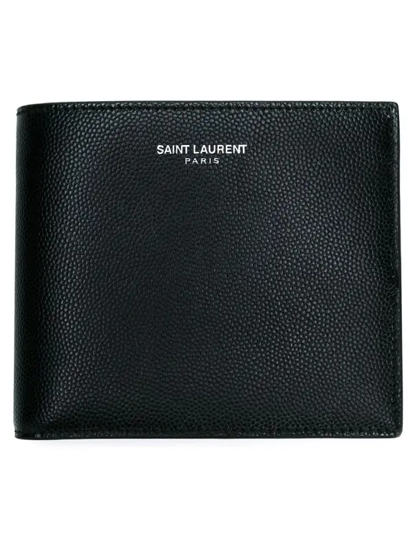 Saint Laurent East/west Wallet With Coin Purse - Black