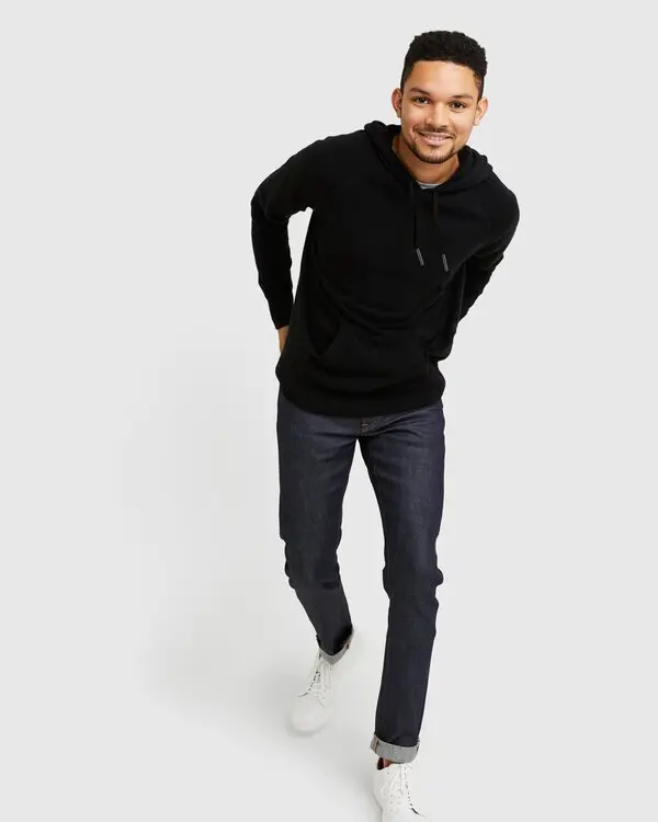 Quince Mongolian Spring Cashmere Pullover Hoodie