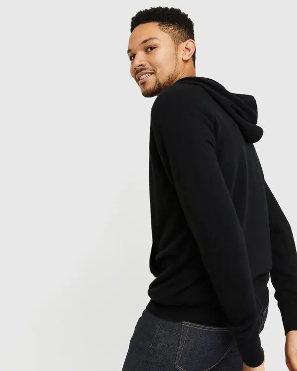 Quince Mongolian Spring Cashmere Pullover Hoodie