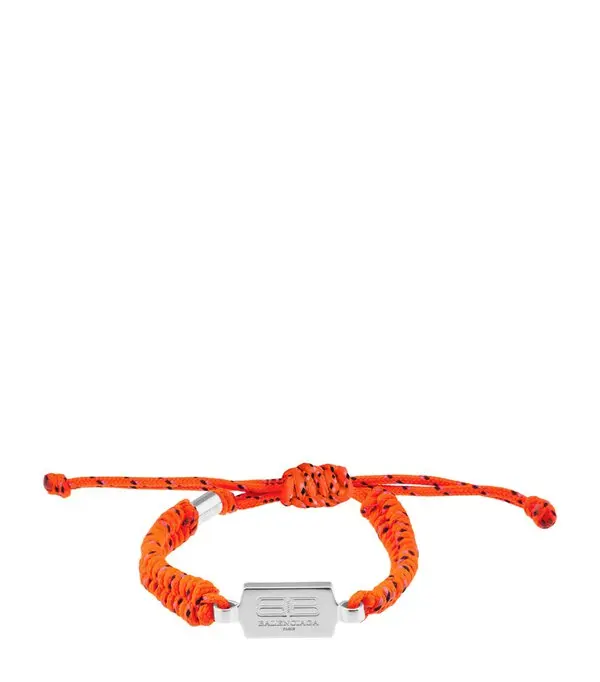 Balenciaga Saint-germain Lace Bracelet - Silver