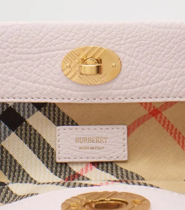 Burberry Leather Cotswolds Pouch - Pink