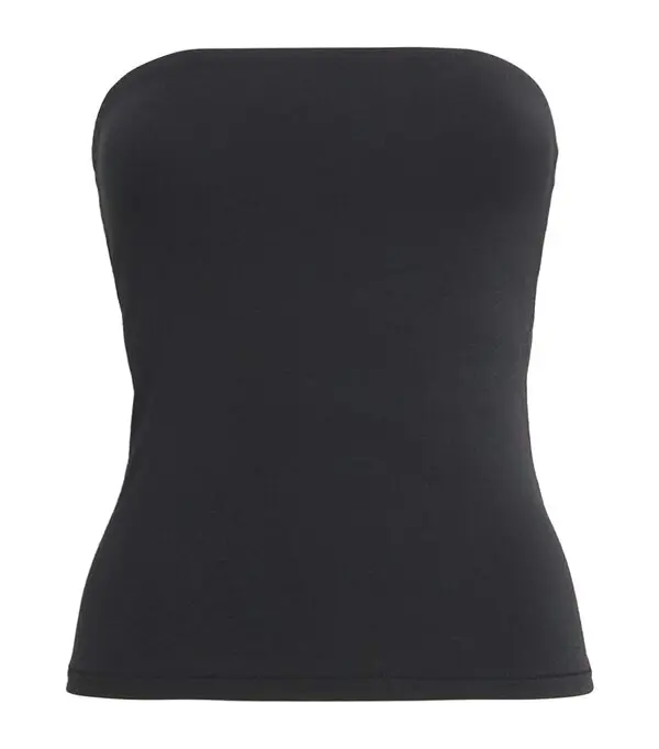 SKIMS Cotton Jersey Tube Top - Black