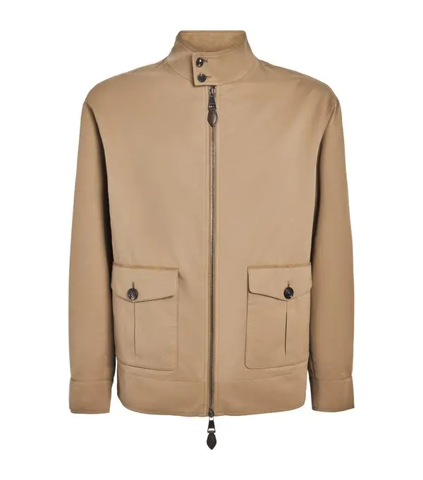 Purdey Cotton Dunfee Driving Coat - Brown
