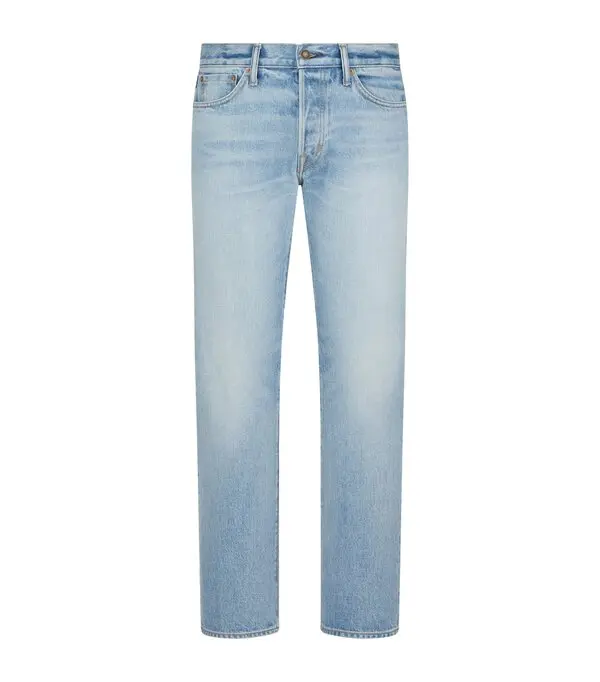 TOM FORD Straight Leg Jeans - Blue