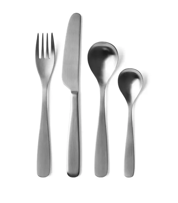 THE CONRAN SHOP Brushed Stainless Steel Altin 24-piece Cutlery Set - Metallic