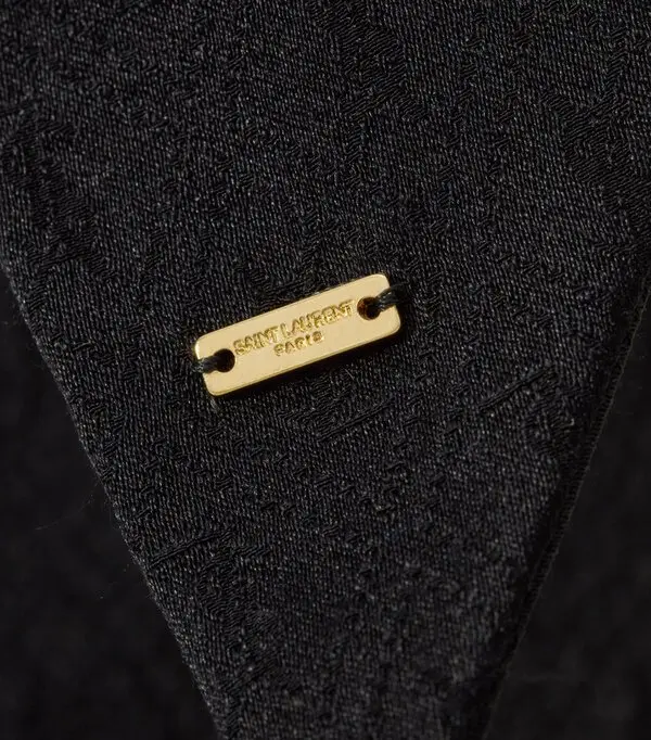 Saint Laurent Silk-blend Cap