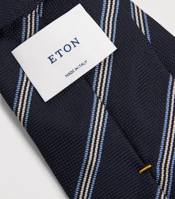 Eton Silk Stripe Neck Tie