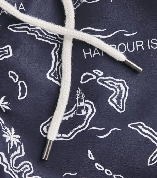 Polo Ralph Lauren Printed Traveller Swim Shorts - Blue