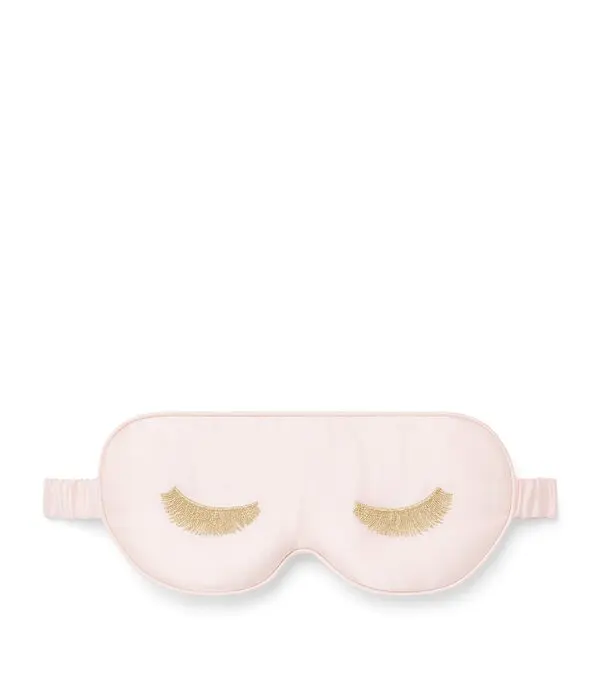 MANITO Mulberry Silk Eyelash Sleep Mask - Pink