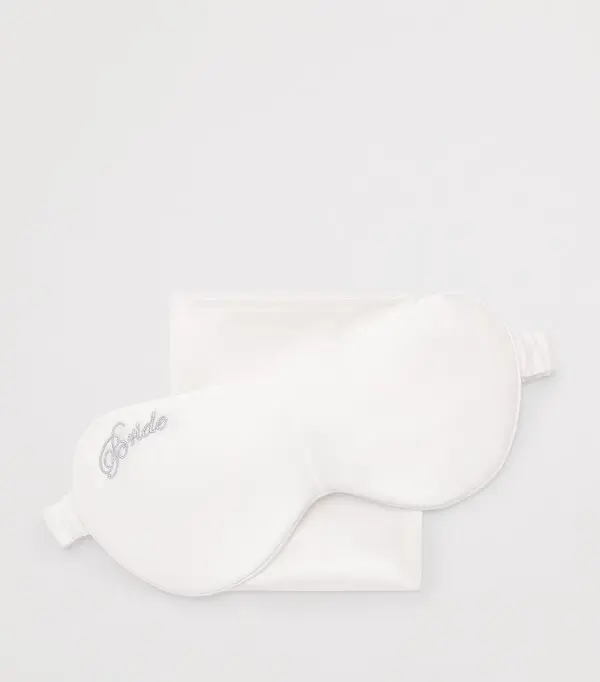 MANITO Mulberry Silk Bride Sleep Mask