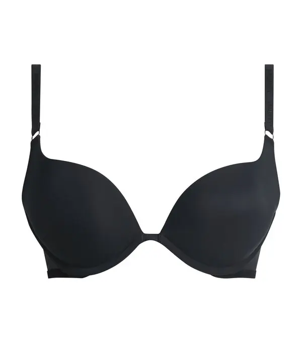 Wolford Bonded Tulle Push-up Bra - Black