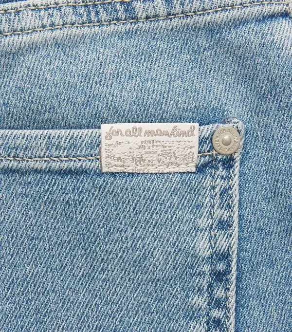 7 For All Mankind Calie Mid-rise Straight Jeans